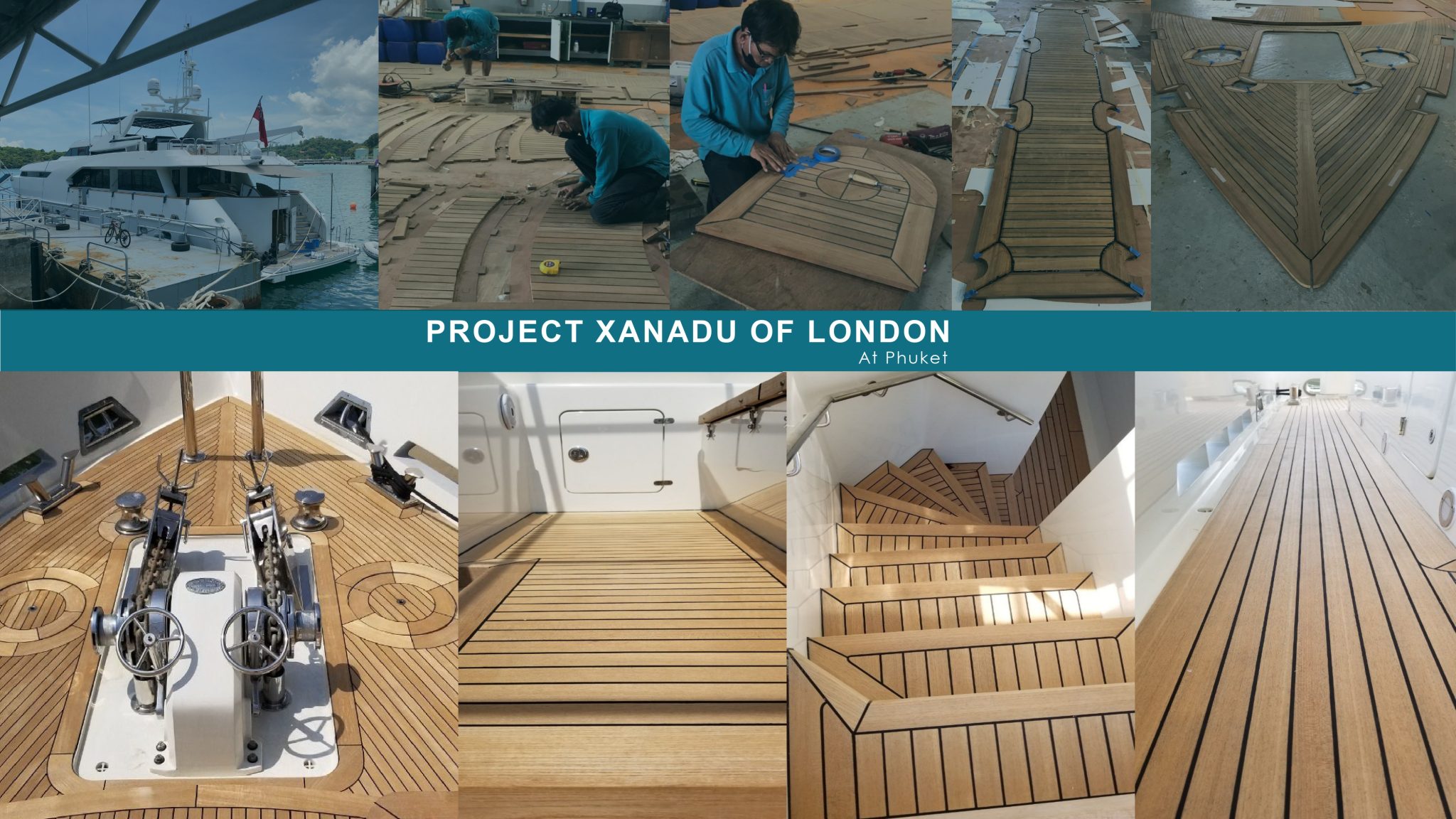 PROJECT XANADU OF LONDON – TEAK DECKINGSYSTEMS ASIA